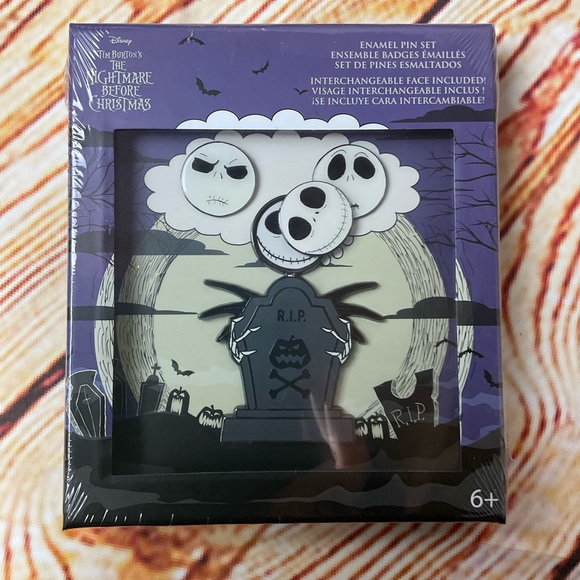 Loungefly | Other | Disney Loungefly Nbc Jack Skellington Mixed ...
